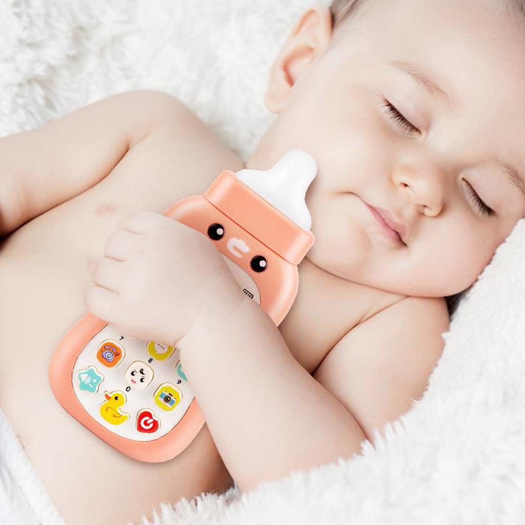 Buy Teething Phone Toy for Babies with Lights, Music and Adjustable ...