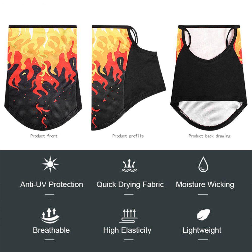 Wind Dust Proof Face Rave Cover Balaclava Headband Bandana Neck Gaiter ...