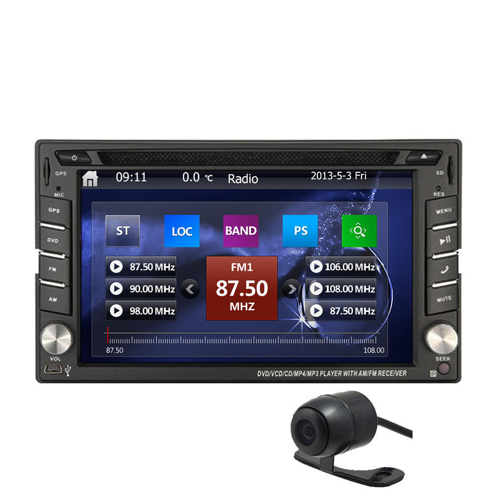 Buy 6.2 Inch Universal 2din Head Unit Wince System GPS Sat Navi Car ...