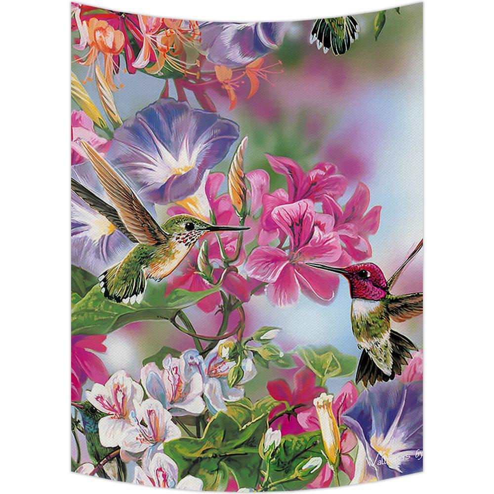 Novelty Hummingbird Tapestry Wall Art Dorm Decor 80x60Inch/150x200cm ...