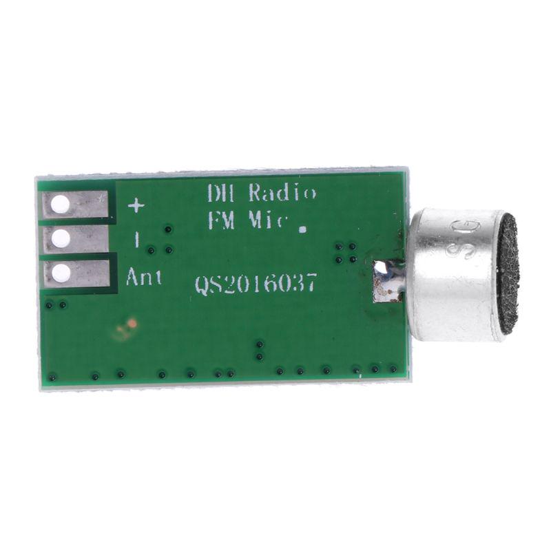 Buy Transmitter Module 88MHZ-108MHZ 0.7-9V Mini Bug Wiretap Dictagraph ...