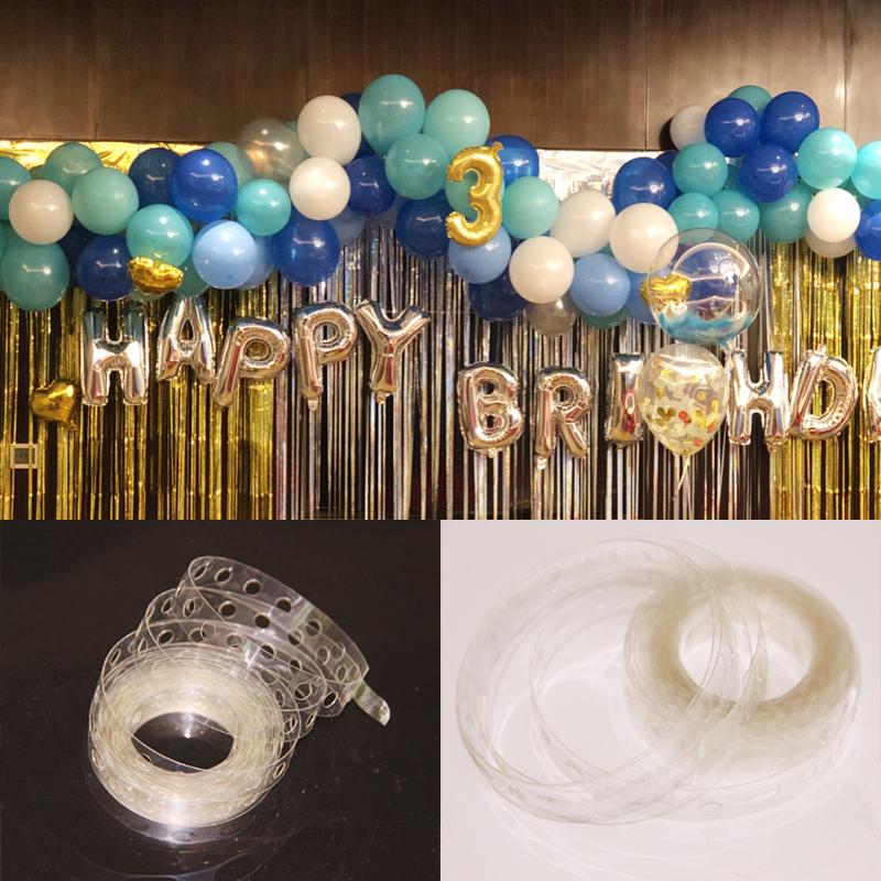 Buy 1PC Transparent Balloon Fixing Tool Tape Arch Connect Strip Balloon ...