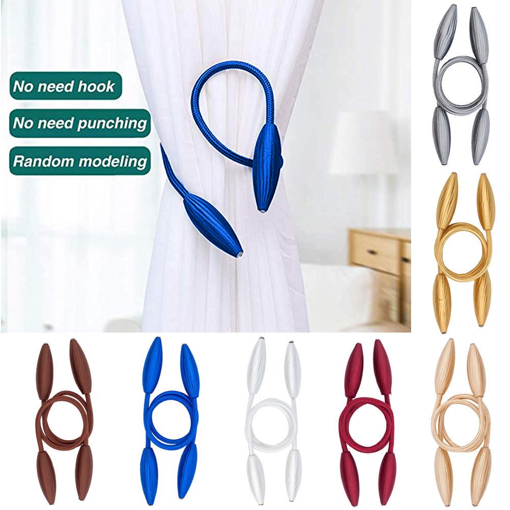 Buy Window Curtain Clips Luxury Hanging Belt Ball Strap Tassel Tieback ...