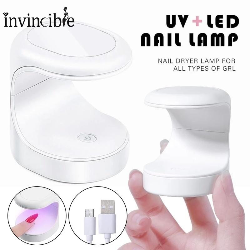 Buy USB Handheld Eggshell Shape Nail Lamp/ Fast Drying Small Nail ...
