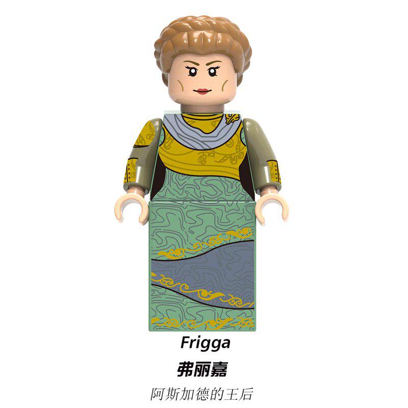 Buy Super Heroes Loki with Wand of Mind Laufey Frigga Asgard King Odin ...