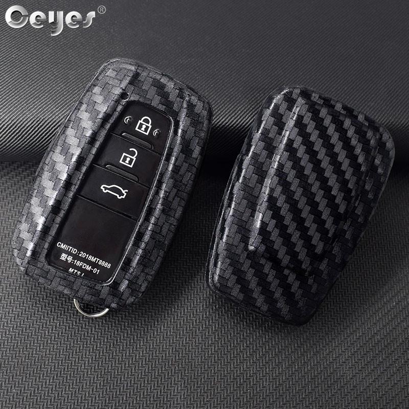 Buy Ceyes Car Key Case Cover For Toyota C-HR Prado 2017 2018 Prius ...