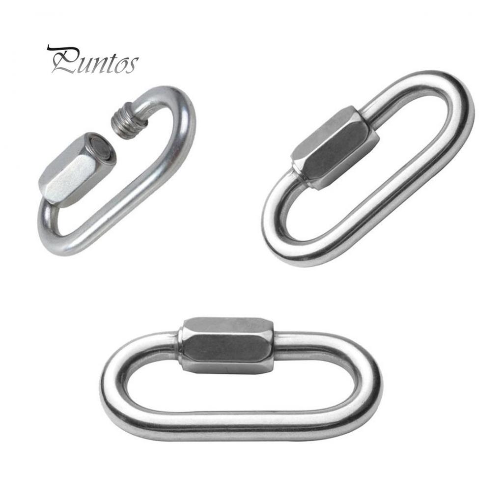 Buy 1Pc Carabiner Screw Locking Gate Hook Snap Clip at affordable ...