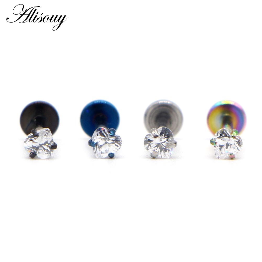 Cheap 1.2x8x3mm 16G Gold Titanium Anodized Internally Threaded Prong ...