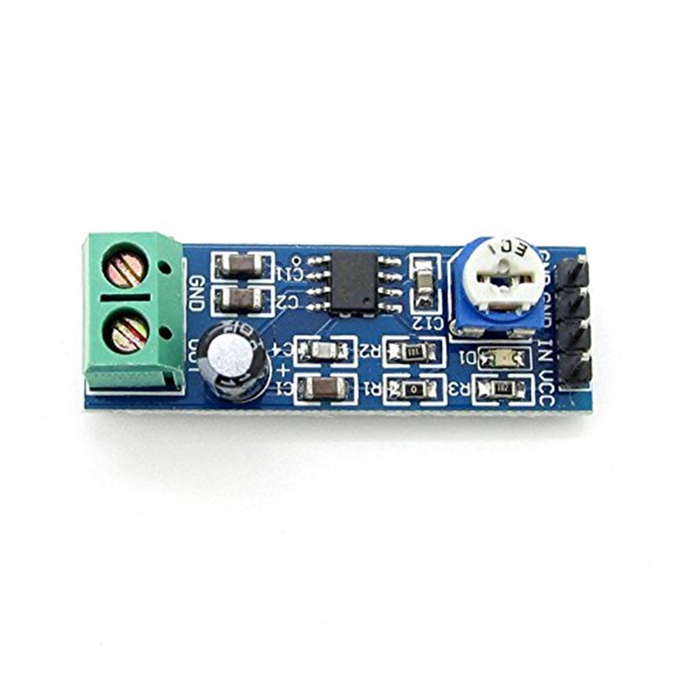 Buy 200 Times Gain LM386 Audio Amplifier Module 10K Adjustable ...