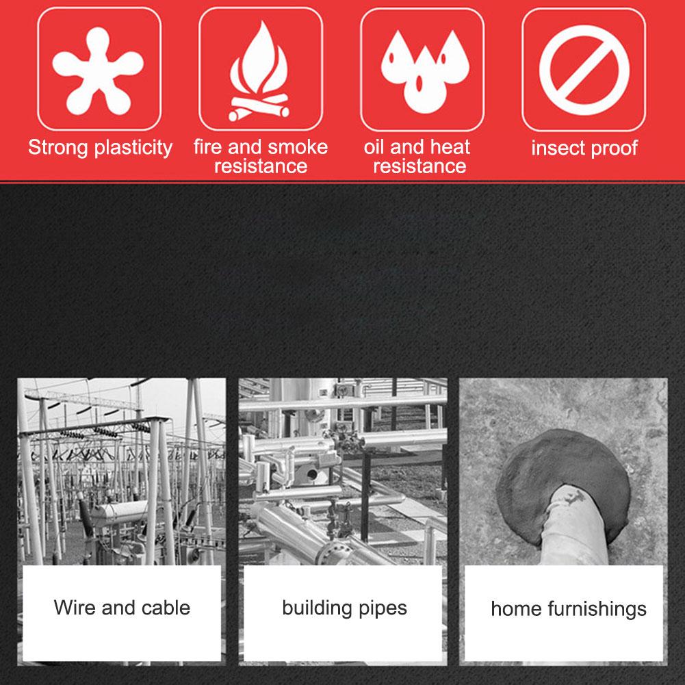 Buy Fireproof Mud Cable Fire Blocking Material Insulation Flame ...