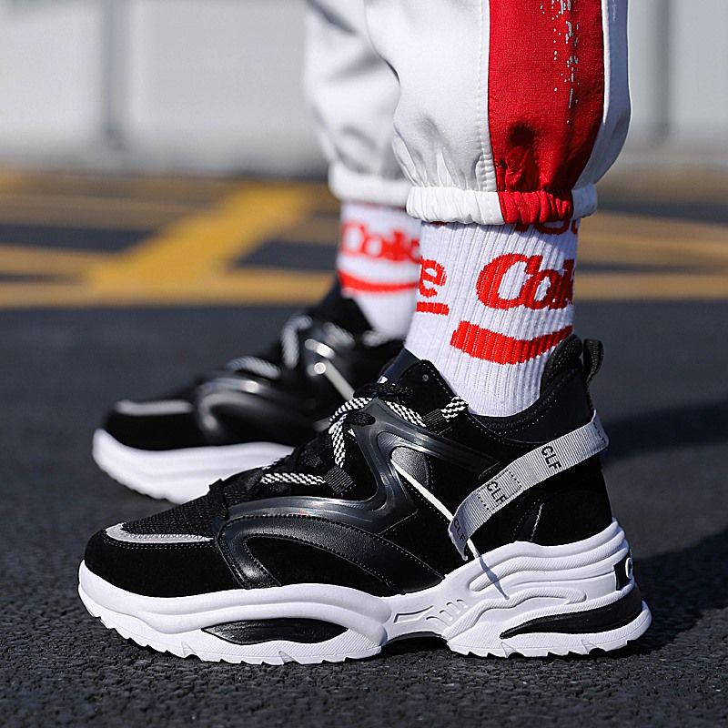 Buy Men Sneakers Outdoor Sport Clunky Shoes Athletic Sneakers Wear ...