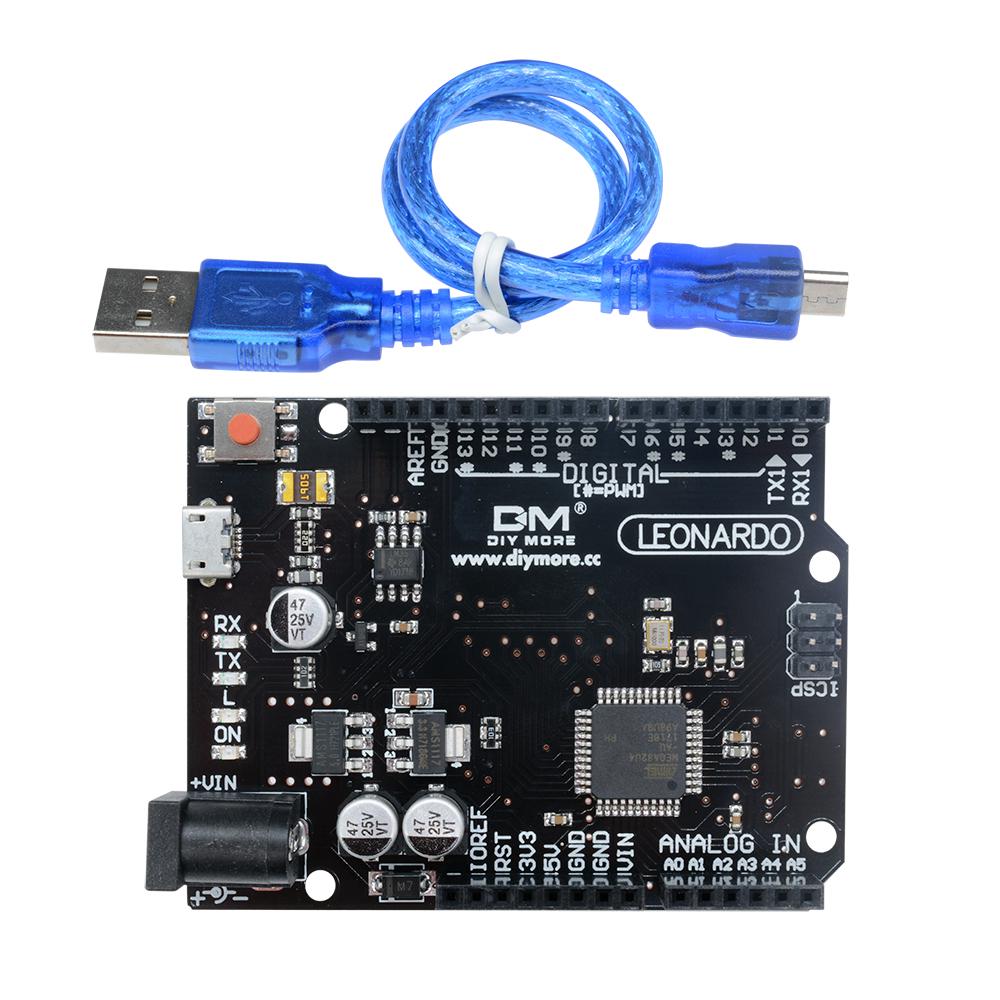 Buy Arduino Leonardo R3 Pro Micro ATmega32U4 5V 16MHZ Development Board Compatible Arduino with ...