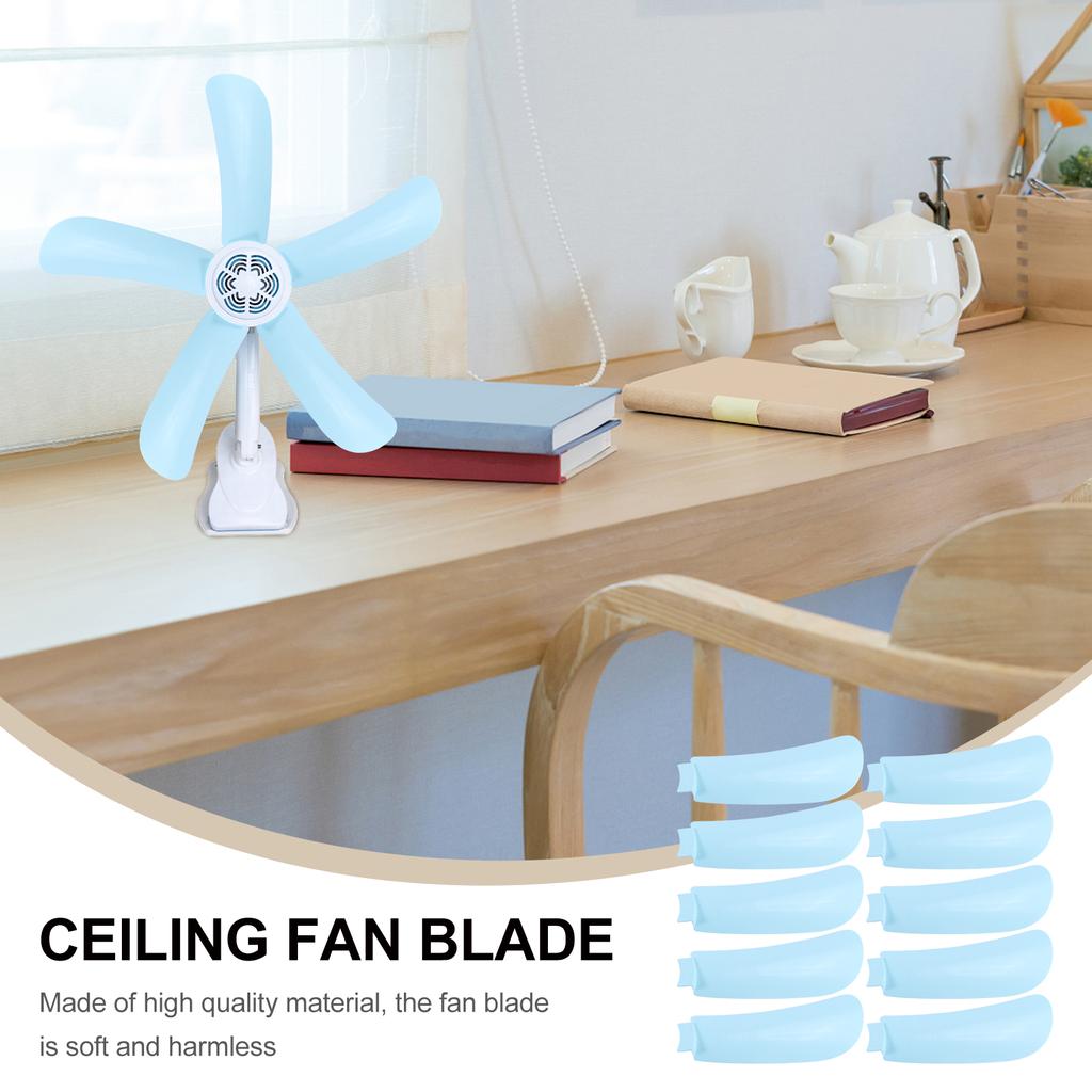 Buy 10pcs Universal Fan Blades Small Plastic Fan Blades Fan Accessories ...