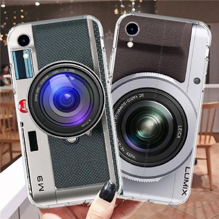Camera TPU+PC Phone Cases for Apple iPhone 6 XS Max 7 5 8 Plus X XR 4s ...