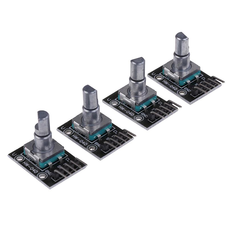 4Pcs Rotary Encoder Module Brick Sensor Development For Arduino Ky-040 ...