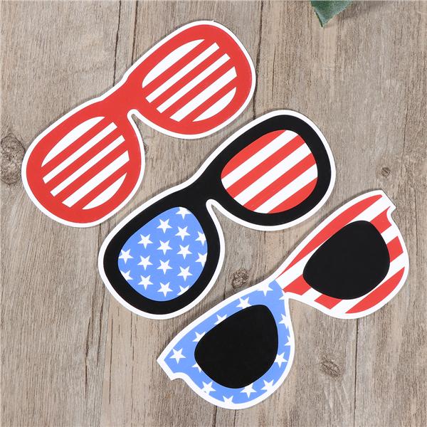 Buy 27Pcs Patriotic Photo Booth Props Party Decoration Favors for ...