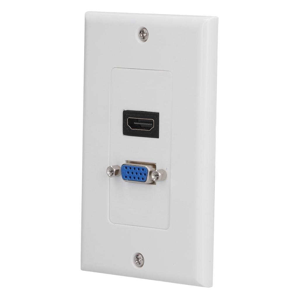 Buy HD Multimedia Interface Wall Panel Audio Video Outlet Mount Face ...