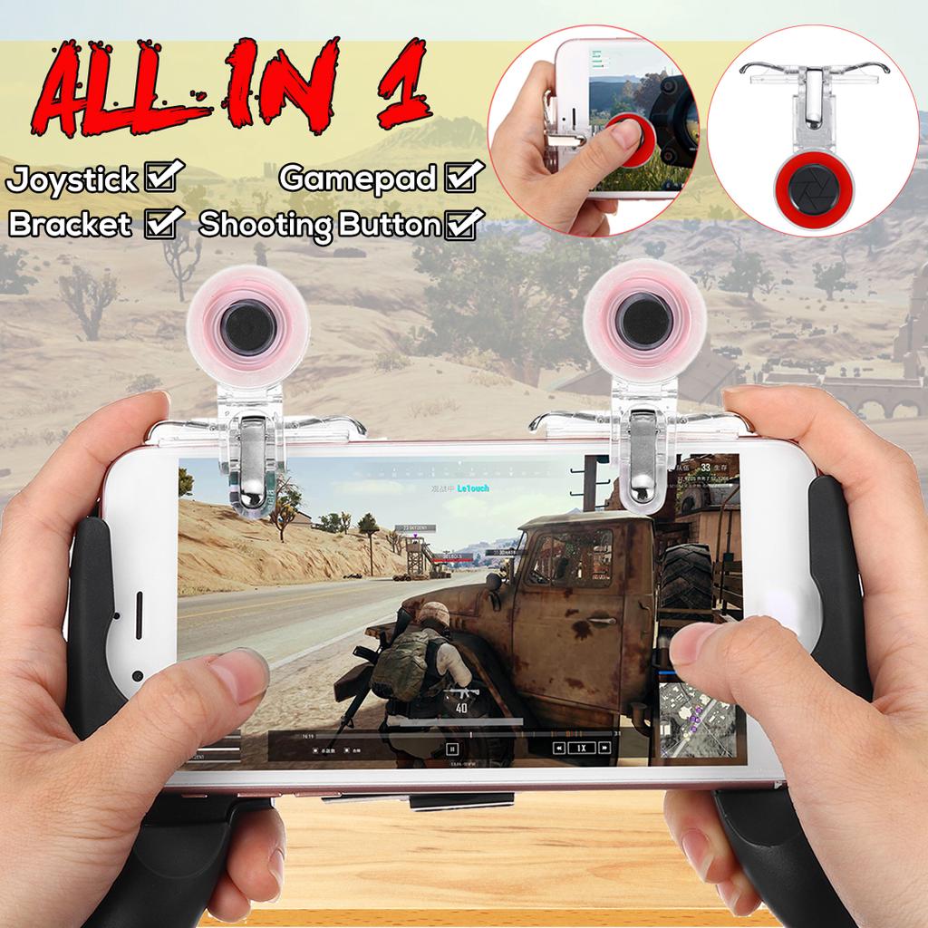 Buy Universal PUBG Moible Controller Gamepad Free Fire L1 R1 Trigger ...