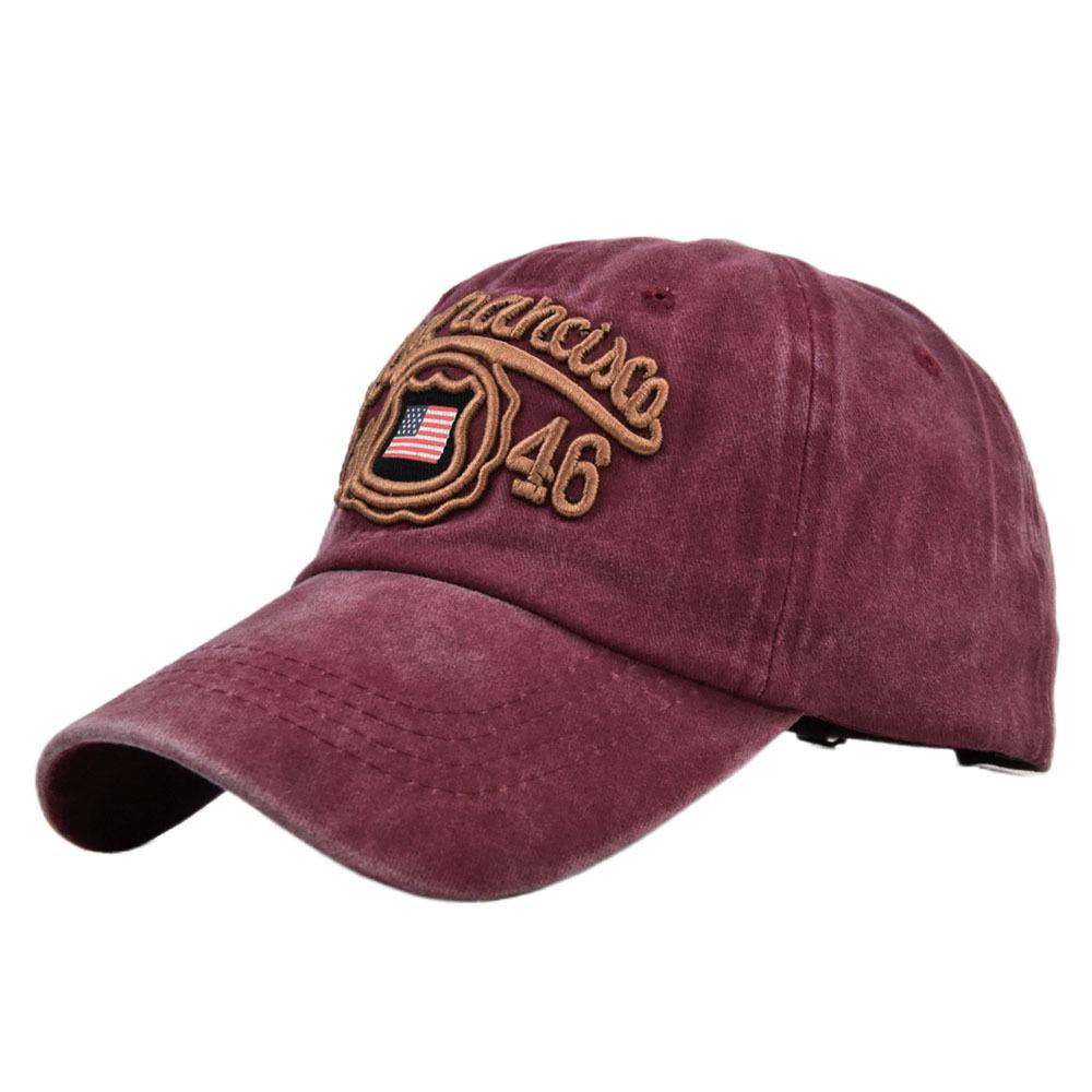 Buy New Distressed Baseball Cap 1964 Three-Dimensional Embroidery ...