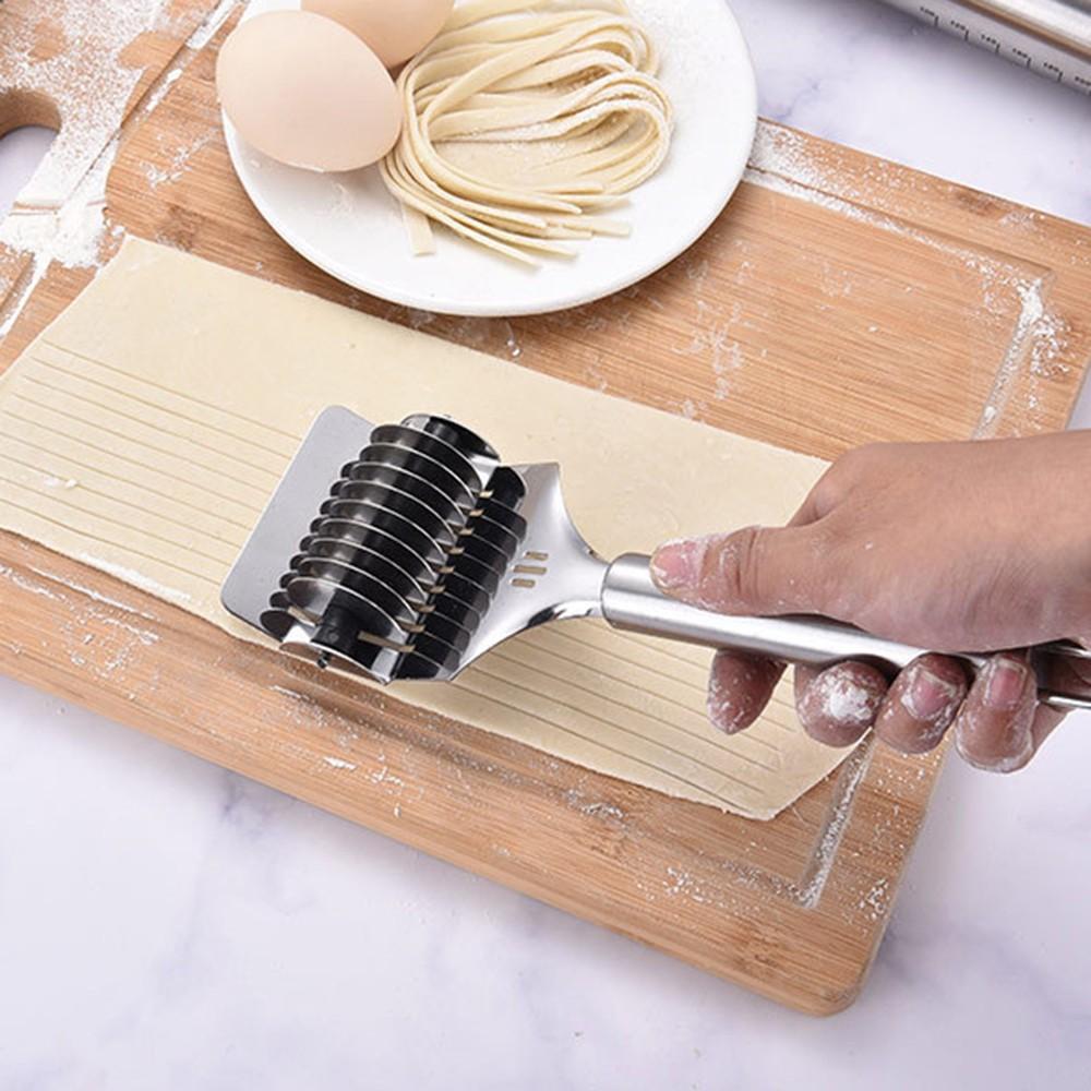 Buy Cutter Noodle Slicer Tool Stainless Steel 22*7.5cm 1Pcs Kitchen ...