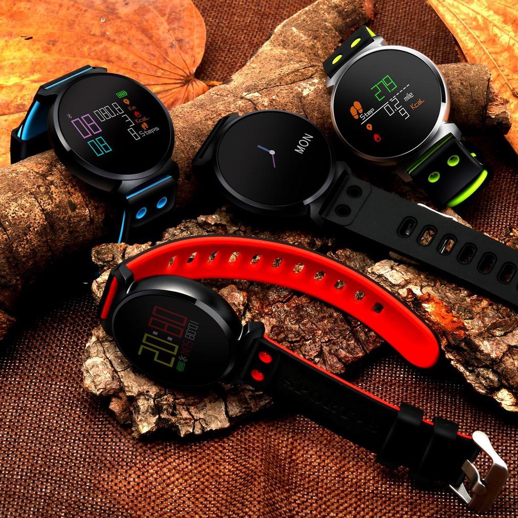 Buy SmartE-life K2 Color Screen Bluetooth Smart Watch Heart Rate ...
