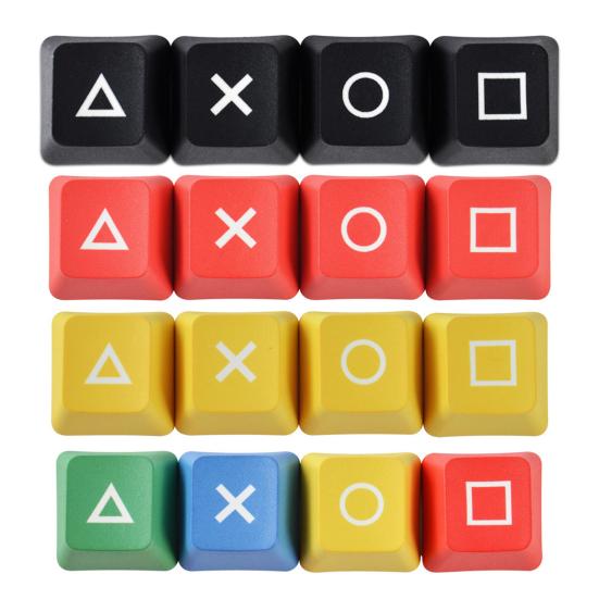 Cheap 4Pcs Non-fading Keyboard Key Cap Mechanical Keypad Direction ...