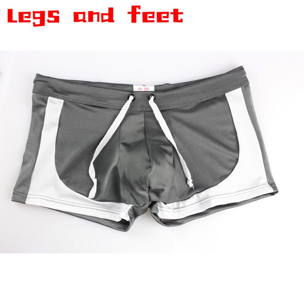 Buy Sexy Men's Boxer Briefs Swimming Swim Shorts at affordable prices ...