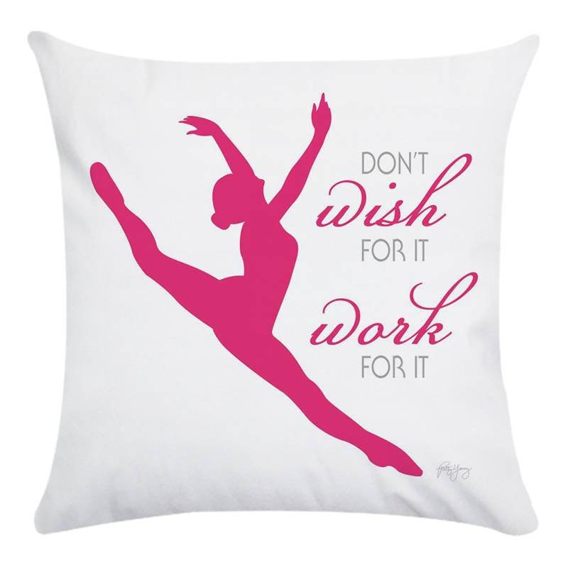 Cheap 45x45cm Dance girl Ballet Dancer Pattern Cushion Cover Short ...