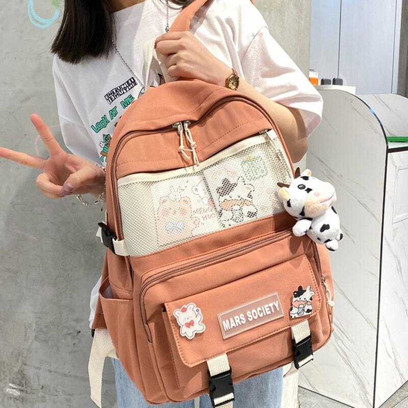 Cheap Diehe New Multifunction Nylon Women Backpack Female Transparent ...