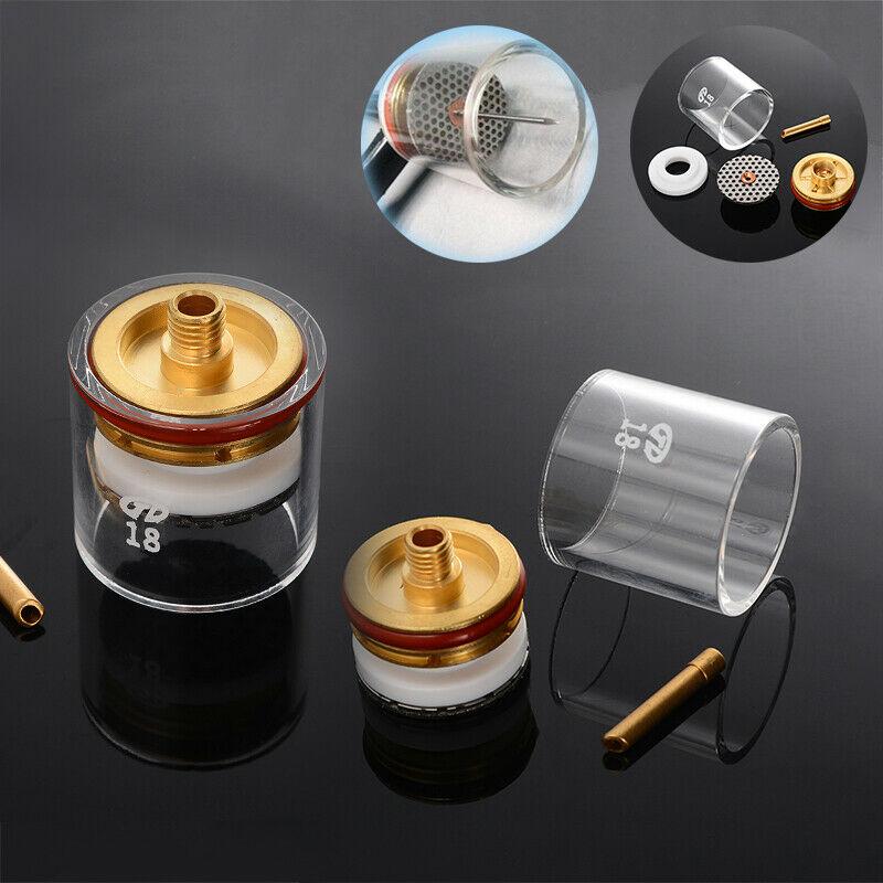 5pc TIG Welding Torch Cup Champagne Nozzle Kit For 2.4mm 3/32 WP-9/20 ...