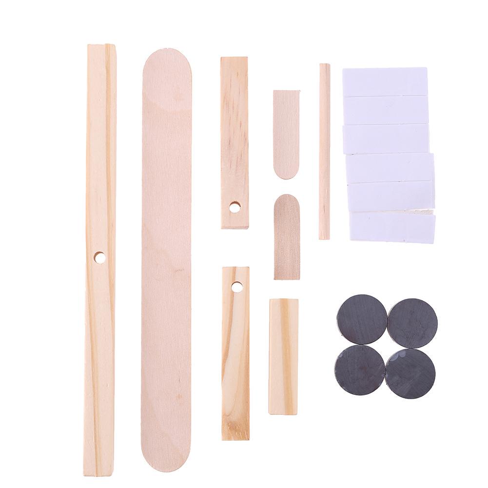 Kids DIY Seesaw Model Kit Wood Science Experiment Educational Learning ...