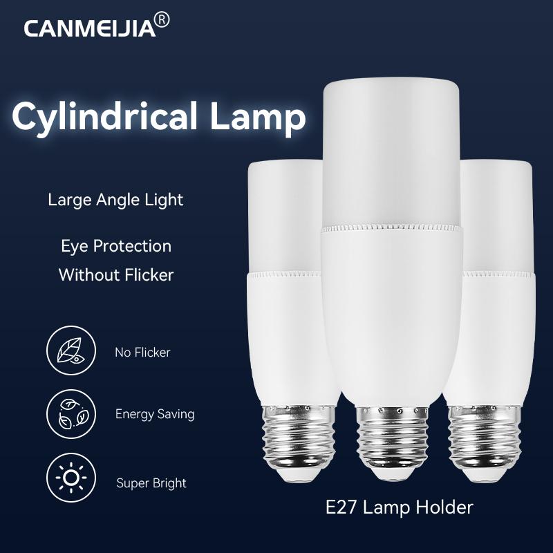 Cheap CANMEIJIA New LED Cylindrical Bulb 5W/10W/15W/20W E27 LED Bulb ...