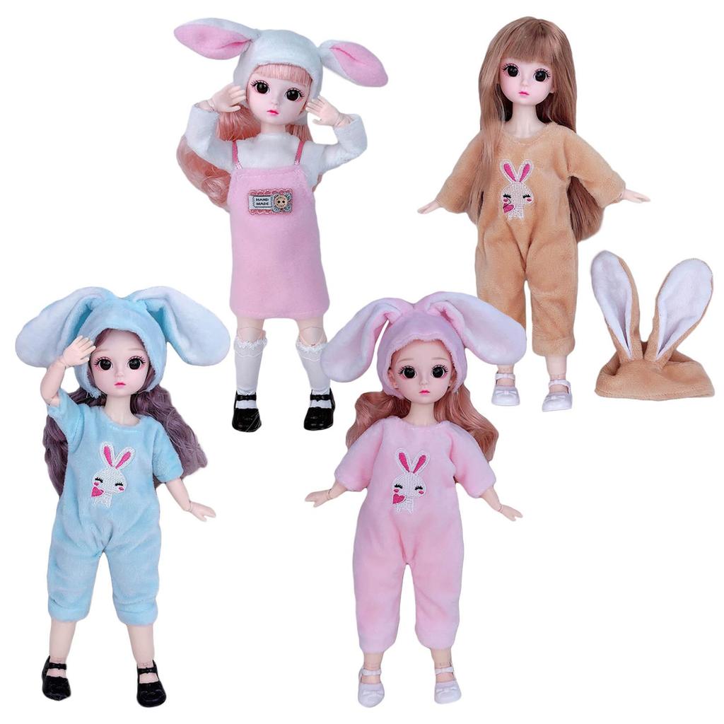 Buy Joint Doll Movable Cute Simulation Toy with Princess Dress Up at ...