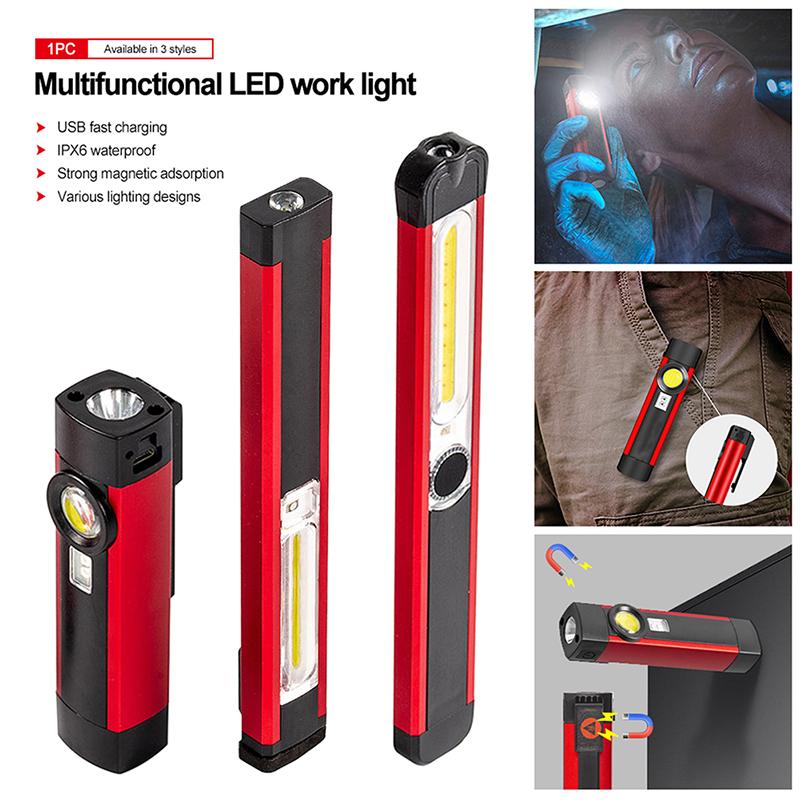 Buy LED COB Car Work Lamp Battery Workshop Lamp Flashlight Hand Lamp ...