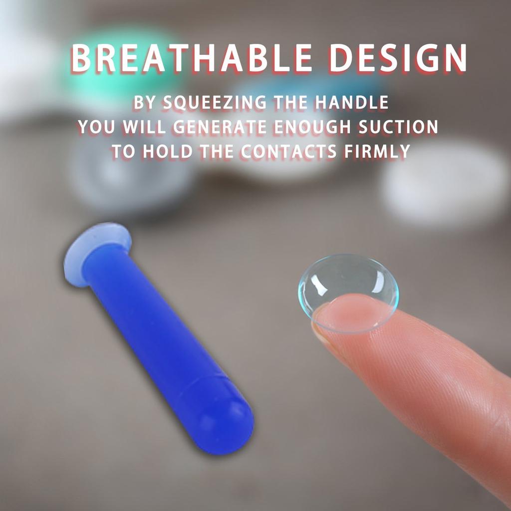 Buy PPGG Contact Lens Suction Stick Silicone Integrated Hollow Shaping ...