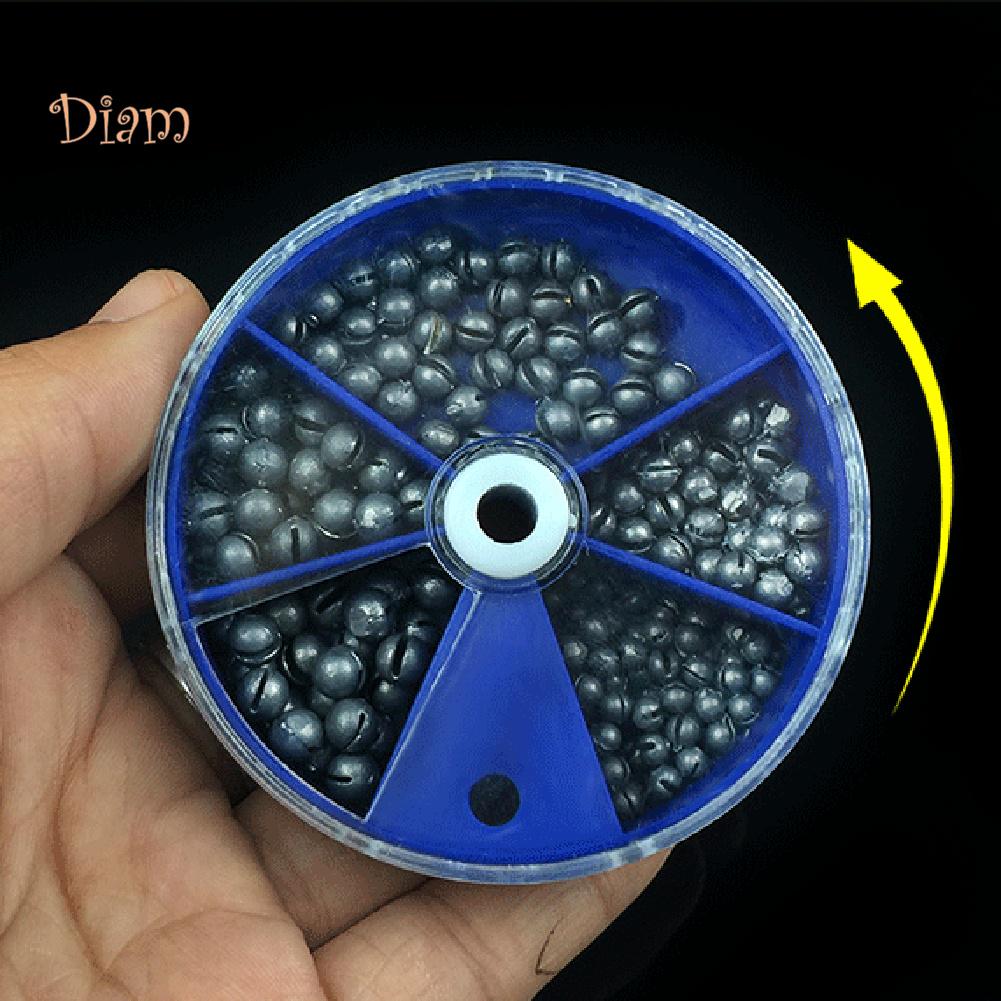 VIGOR GOODs Balıkçılık Split Kurşun Shot Sinker Ağırlık Kiti Dispenser ...