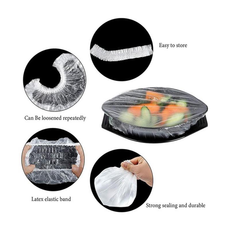 100pcs Reusable Isolate Odor Household Kitchen Accessories Vegetable ...
