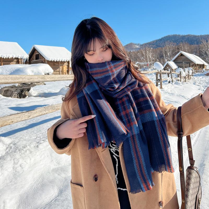 Cheap Fall /Winter Scarf Explosions Solid Color Cashmere Knitted Wool ...