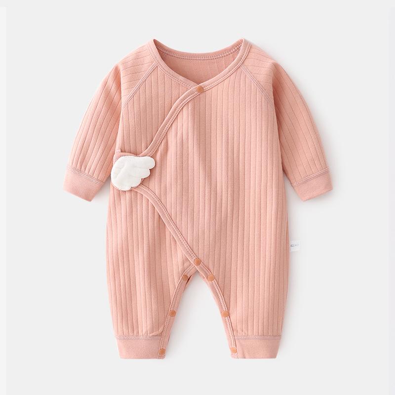 Buy Baby Romper Autumn Winter Infant Pajamas Newborn Baby Clothing Pure ...