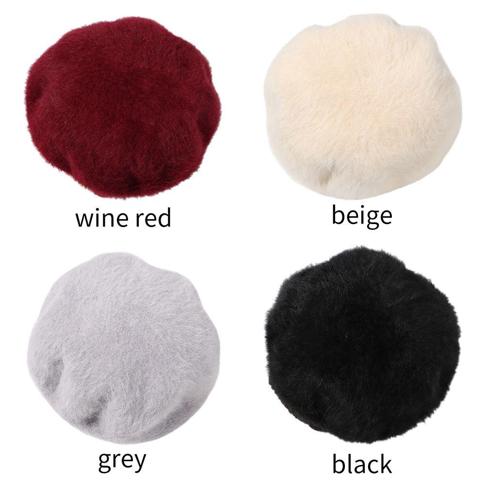 Buy French Tam Women Girls Winter Warm Knitted Hat Beanie Cap Berets ...
