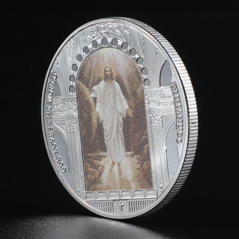 Buy Jesus Christ Religion Commemorative Coin Collection Gift Souvenir ...