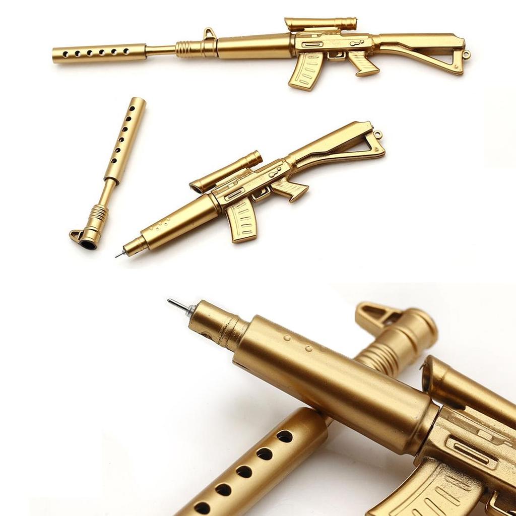 Buy New Rifle Shape Black Ink Ballpoint Office Ball Point Novelty Pen ...