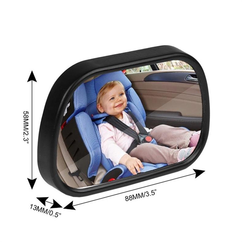 Two-in-one Car Rear Seat Safety Observation Mirror Car Baby Observation ...