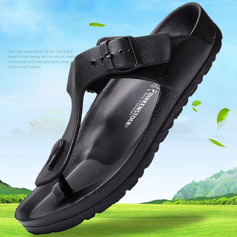 Buy PFB Non-slip Eva Men's Outdoor Hiking Flip Flops Summer Beach ...