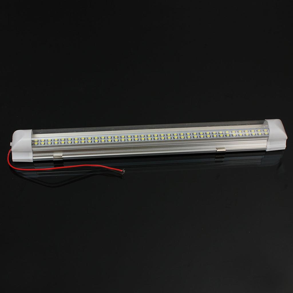 Buy 2pcs Universal Auto Caravan Interior LED Strip Light Lamp W/ ON OFF ...