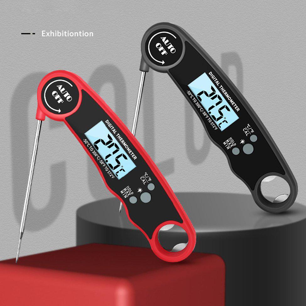 Buy Yuo Professional Waterproof Digital Food Thermometer Pyrometer With ...