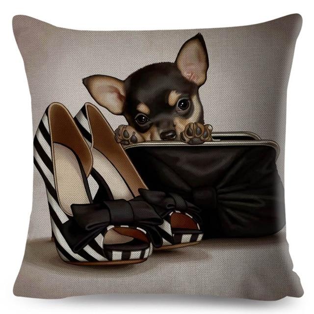 💰Kaufe Farbe Nette Cartoon Haustier Hund Kissen Bezug Kissenbezug ...