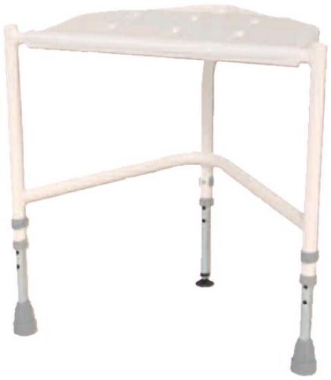 Nottingham Rehab Supplies Corner Stool for Shower Nrs Healthcare H84059 ...