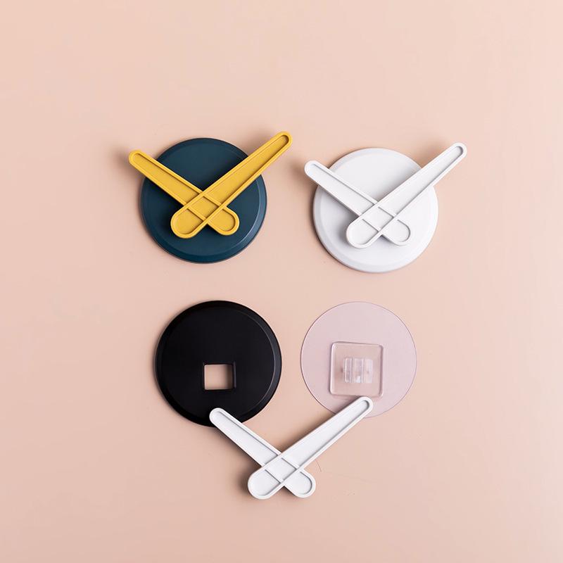 Buy 3 Pieces/set Cartoon Clock Hook Nail-free Traceless Adhesive Hook ...