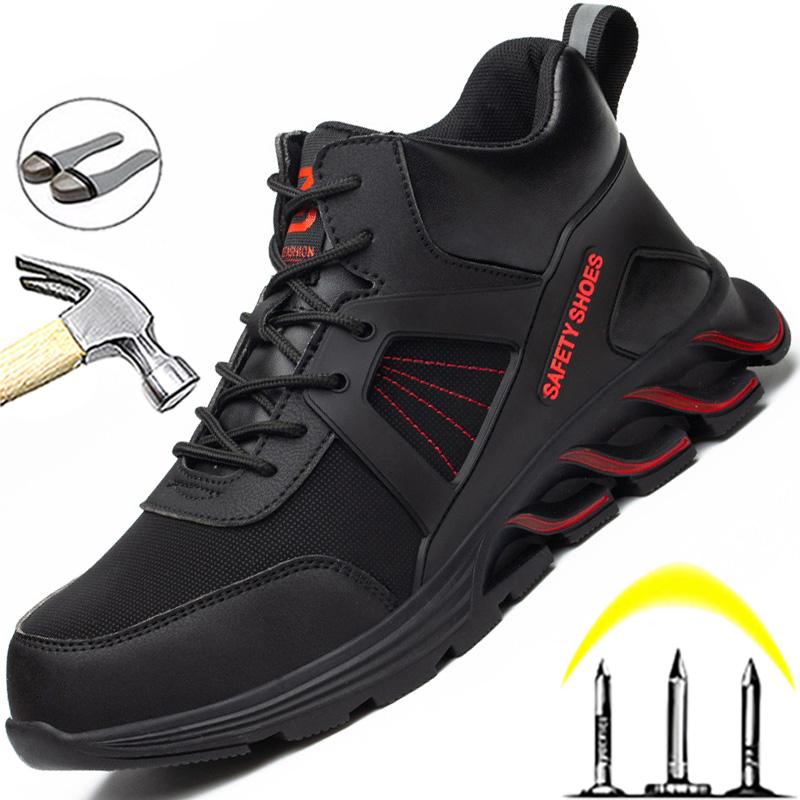 Buy High Quality Work Shoes Sneakers Male Construction Safety Shoes ...